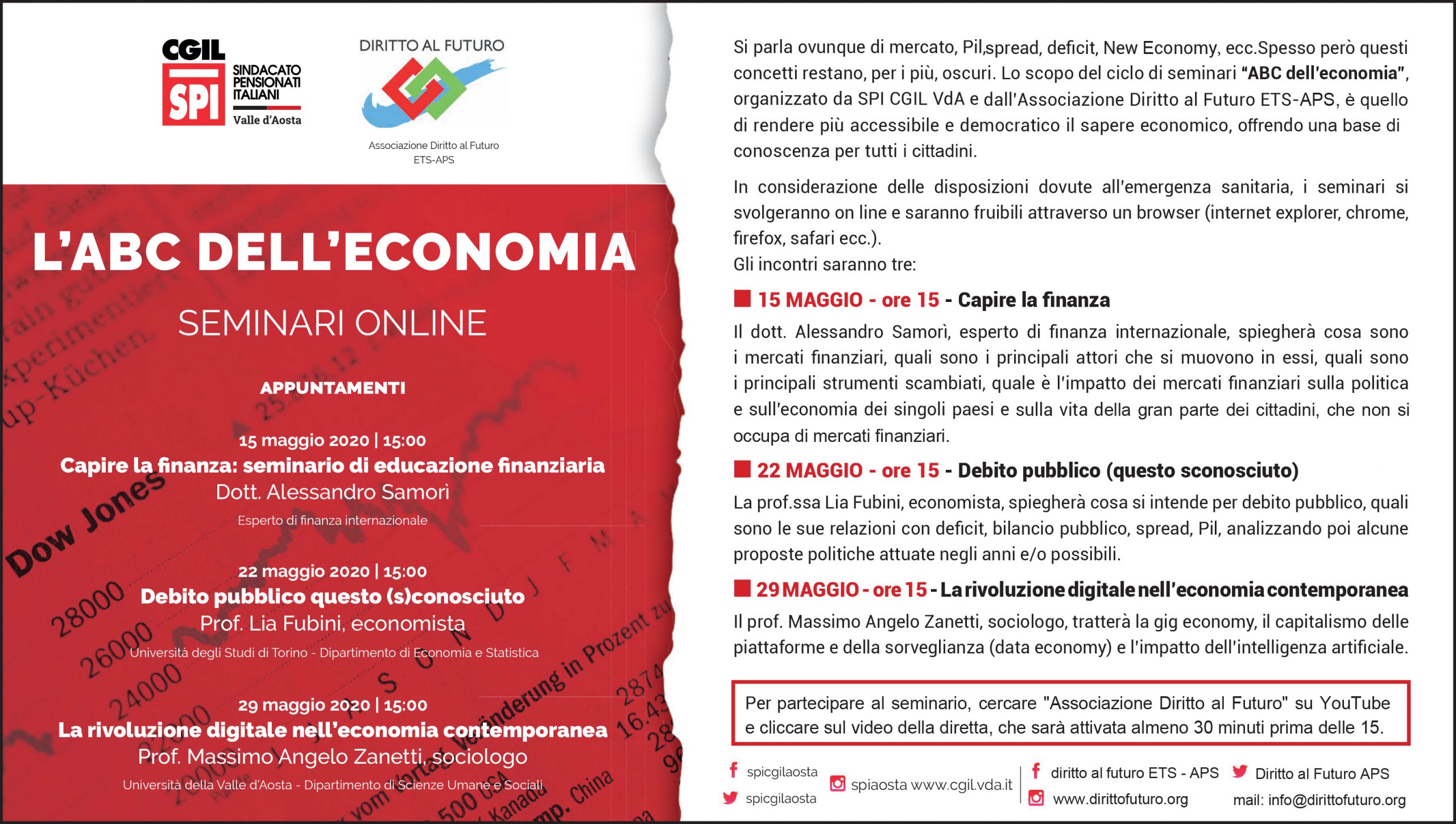 Eventi – Diritto al Futuro